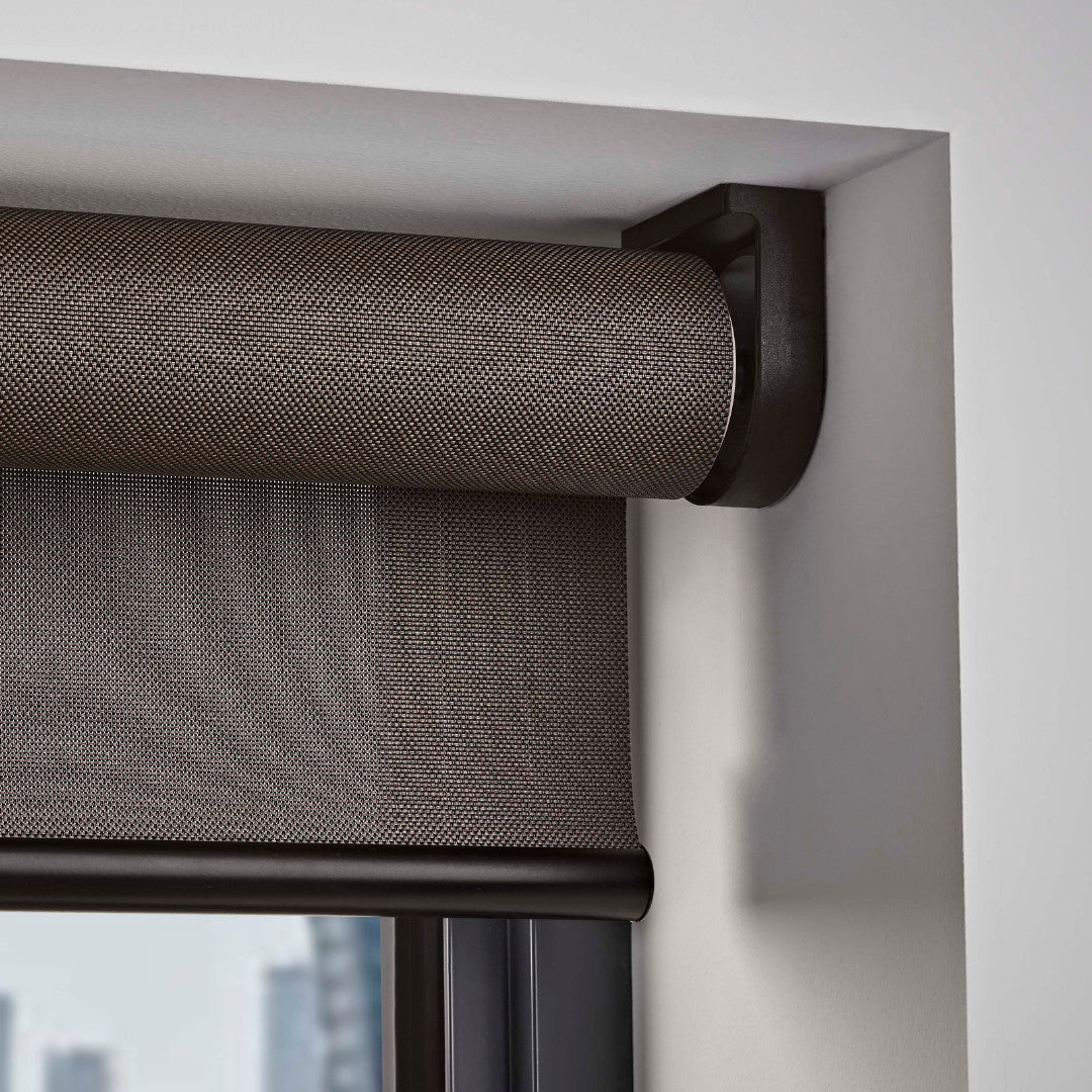 Manual Screen Fabric Solar Blinds – CoolGlass